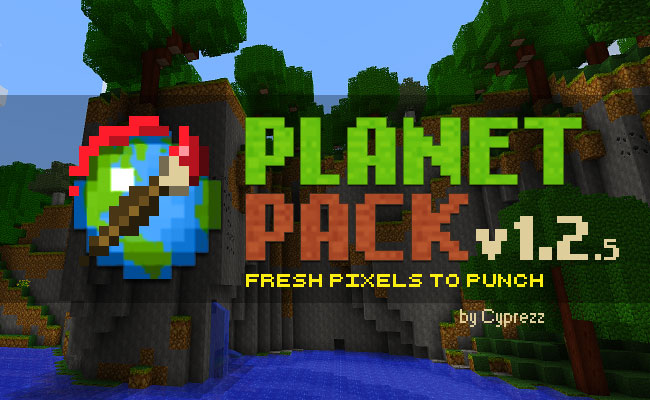 Planet Texture Pack - 9Minecraft.Net