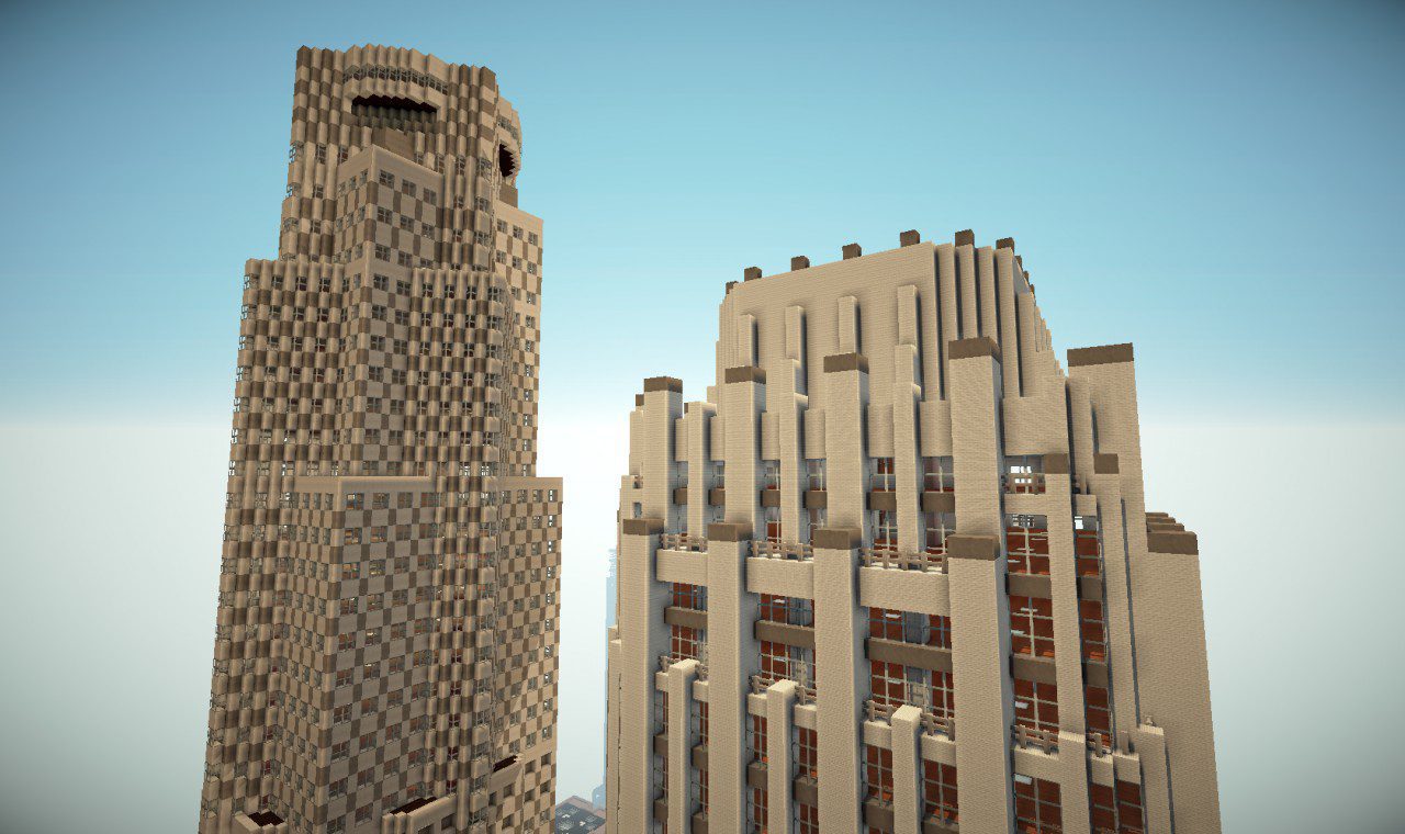 Minecraft ps3 city maps - litopipe