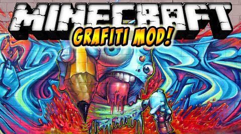 Graffiti Mod - 9Minecraft.Net