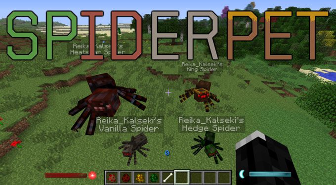 Minecraft Spider King Mod