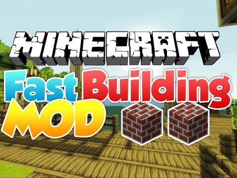 Fast Building Mod 1.7.10 - 9Minecraft.Net
