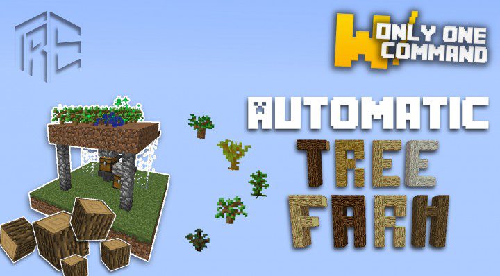 Automatic Tree Farm Command Block 9Minecraft Net