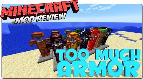 TooMuchArmor Mod 1.7.10 - 9Minecraft.Net