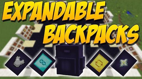 Expandable Backpacks Mod 1.10.2, 1.9.4 - 9Minecraft.Net