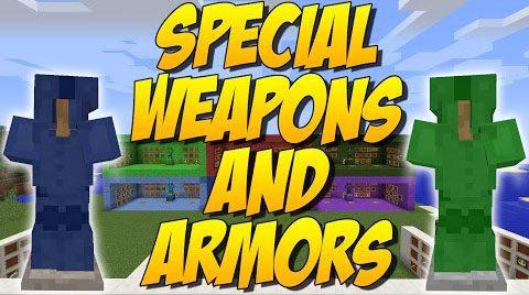 Special Weapons and Armors Mod - 9Minecraft.Net