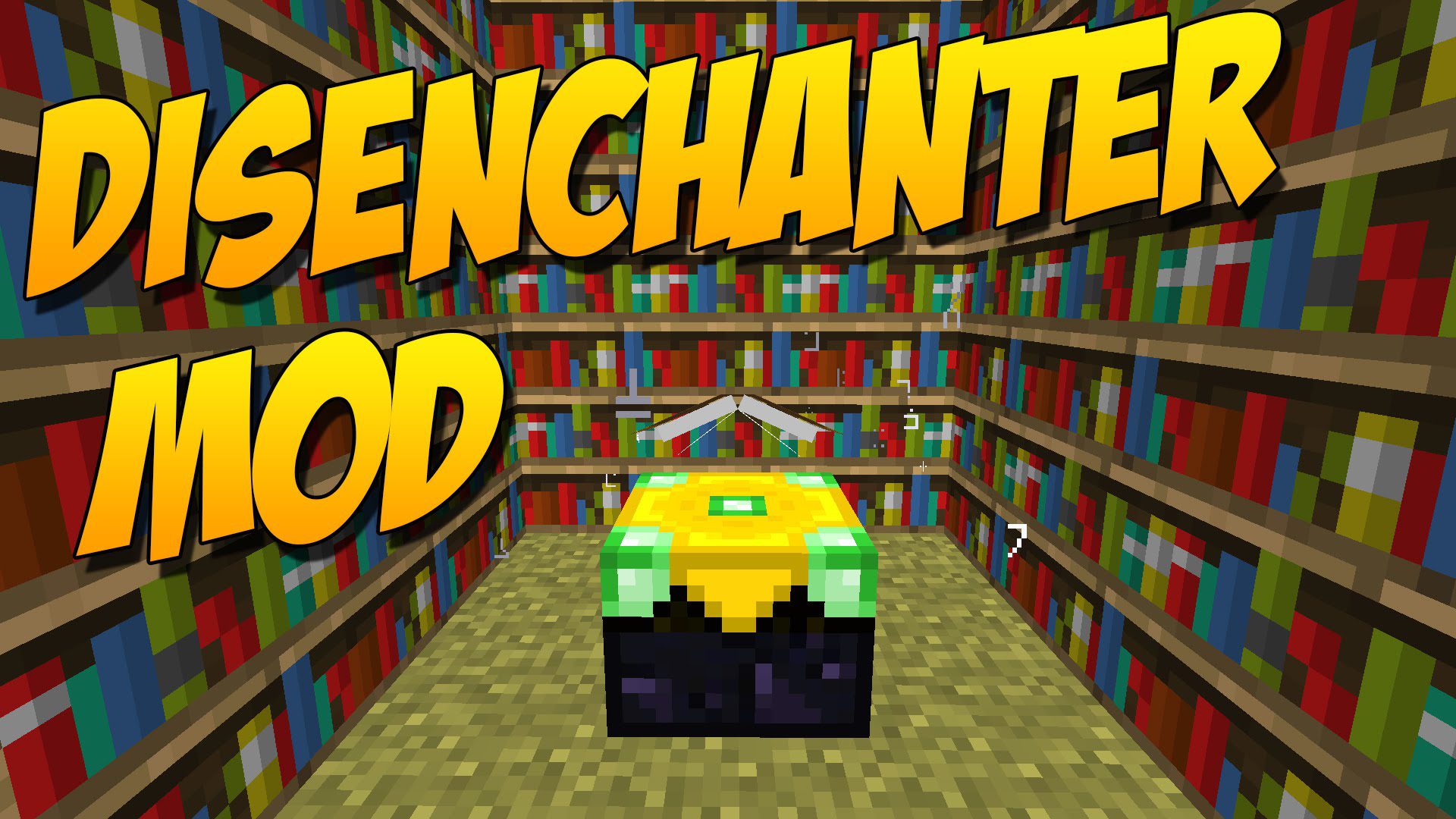 Disenchanter Mod 1.12.2/1.11.2 (Disenchant Items) - 9Minecraft.Net