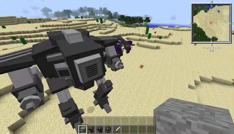 Flan's Mecha Parts Pack Mod 1.12.2, 1.7.10 - Mc-Mod.Net