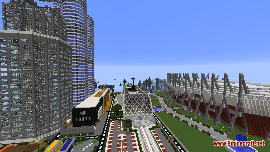 Megapolis Map 1.12.2/1.12 for Minecraft - 9Minecraft.Net