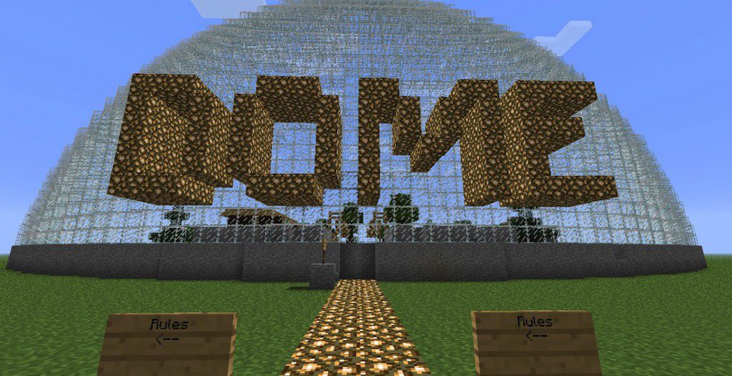 RK’s Dome Survival Map 1.12.2, 1.12 for Minecraft - Mc-Mod.Net