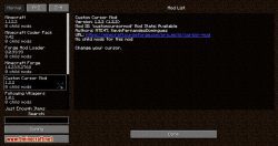 Cursor Mod 1.16.5/1.15.2 (Change Your In-game Cursor) - 9Minecraft.Net