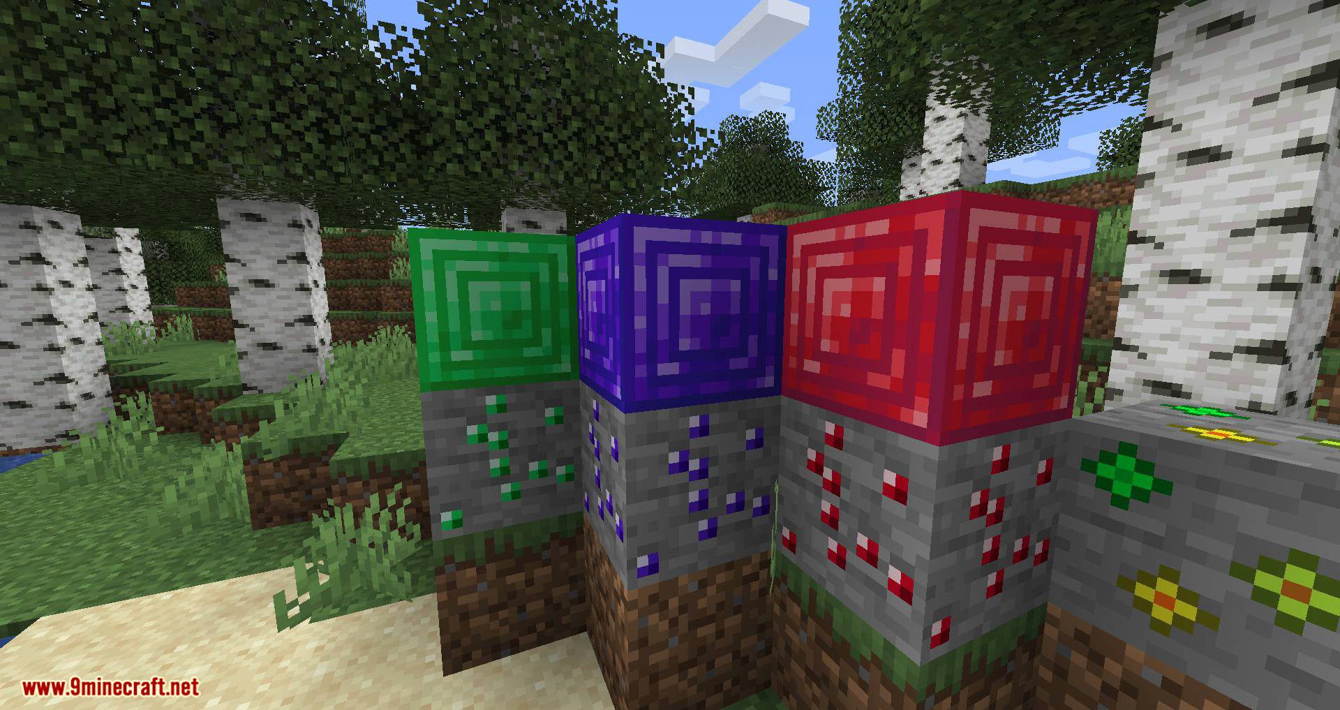 More Ores In One Mod 1171 1165 Ores In The Overworld Nether And End Mc Modnet
