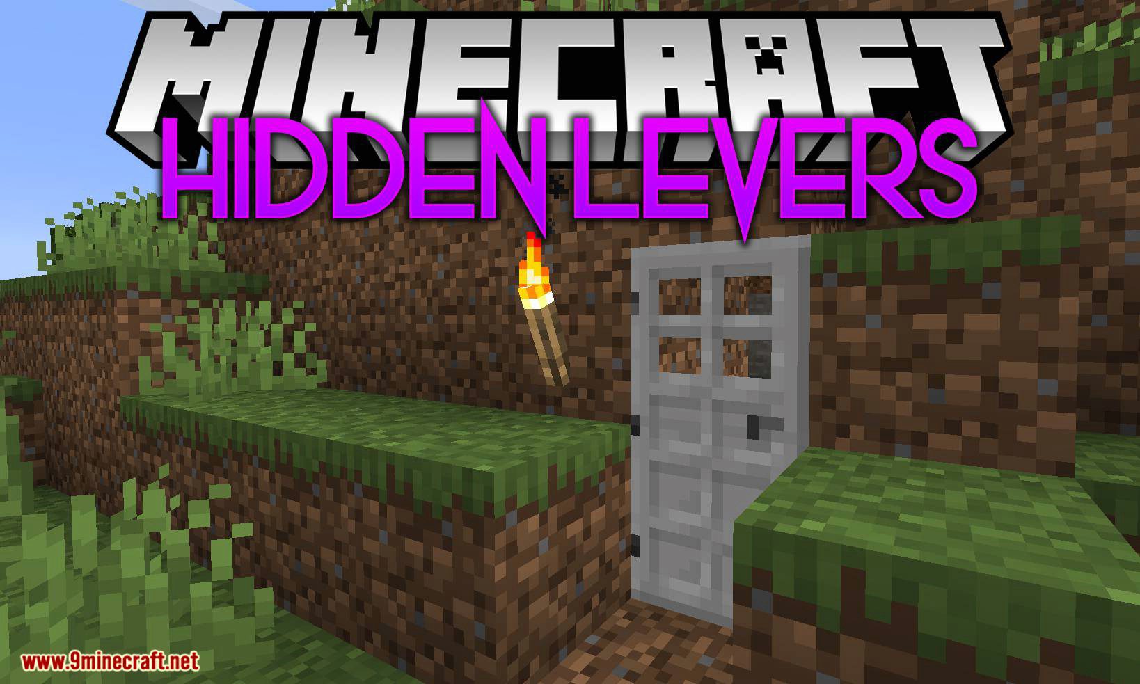 How To Hide A Lever In Minecraft