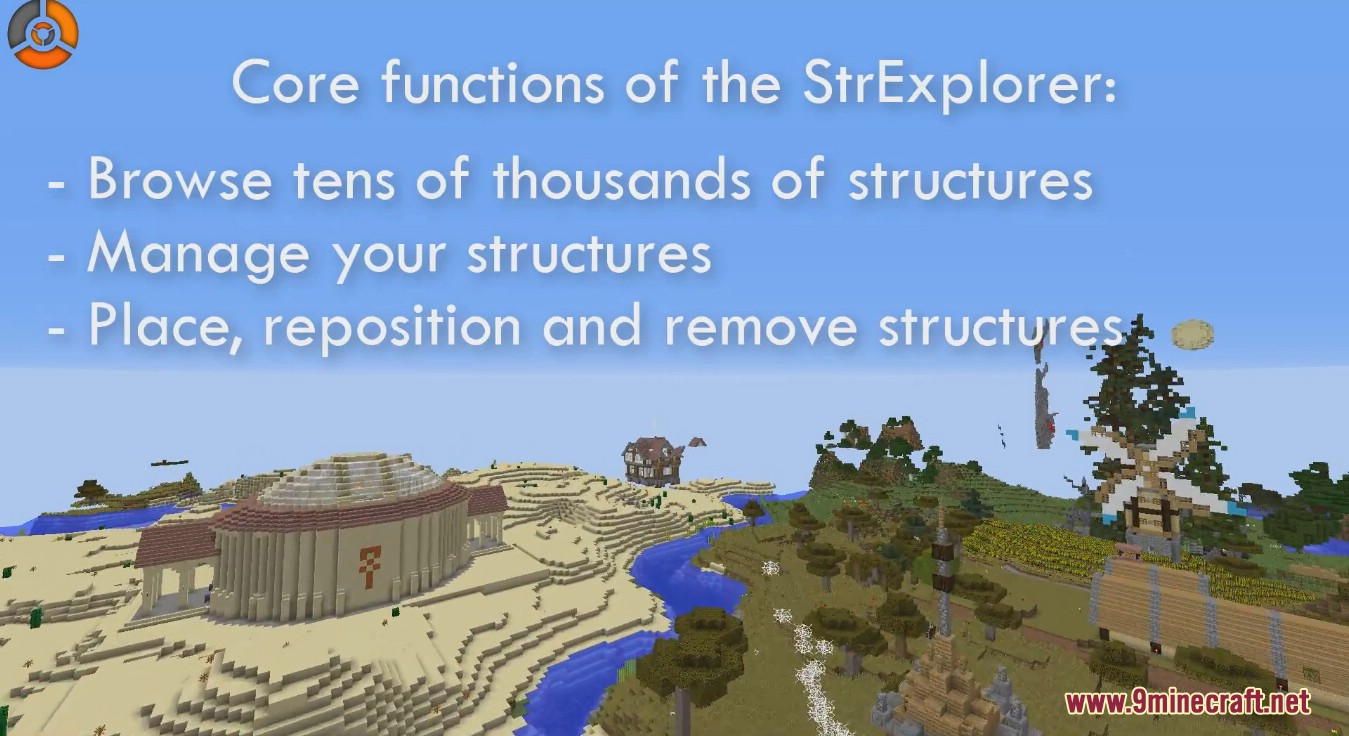 Instant Structures Mod (1.16.5, 1.12.2) - Build a Minecraft World in ... Instant Structures Mod (1.16.5, 1.12.2) - Build a Minecraft World in ...