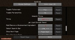 Weapon Throw Mod 1.16.5/1.15.2 (Throw to Kill) - 9Minecraft.Net