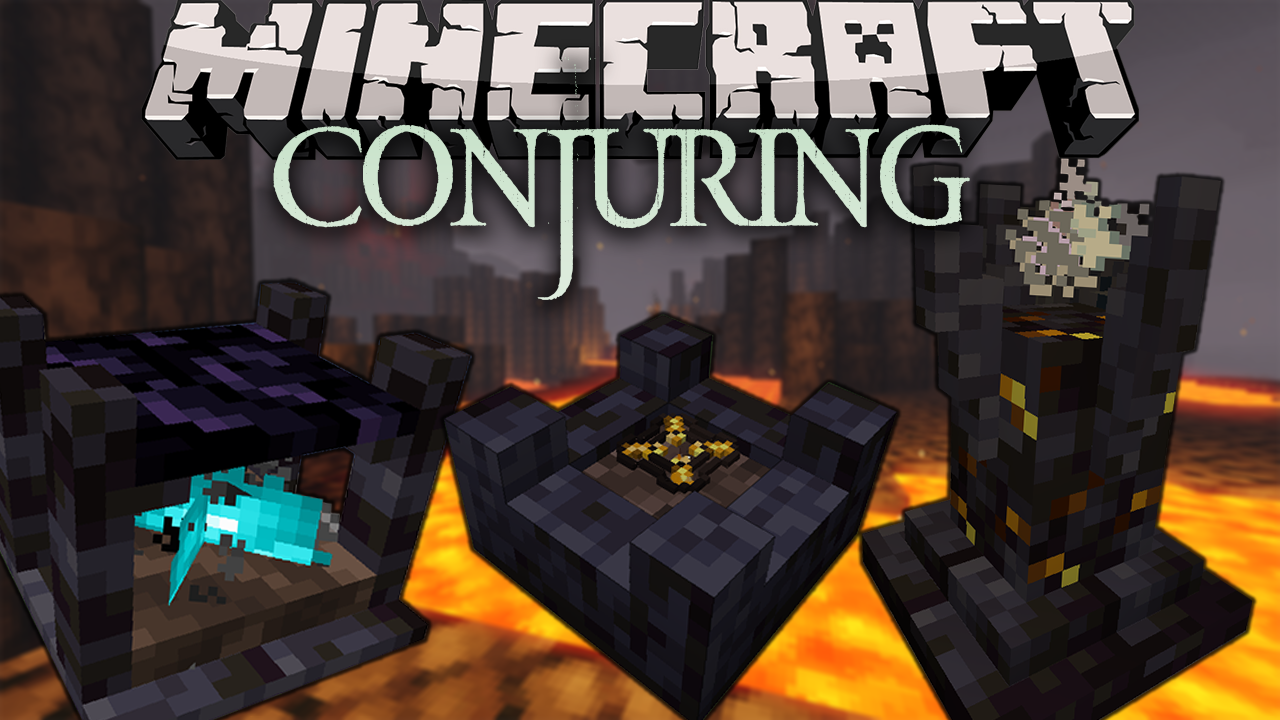 The Conjuring Mod 1.17.1/1.16.5 (Mob Spawner, Rituals) - 9Minecraft.Net