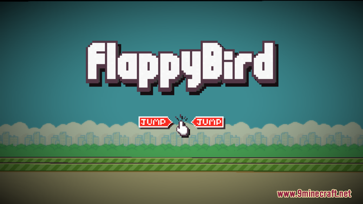 Flappy Bird Map 1.17.1 for Minecraft - 9Minecraft.Net