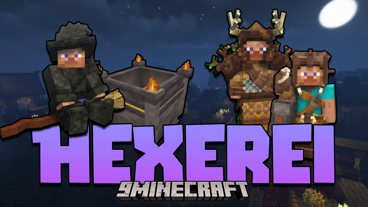 Hexerei Mod 1.16.5 (Magical Realm with Unique Equipment) - Mc-Mod.Net