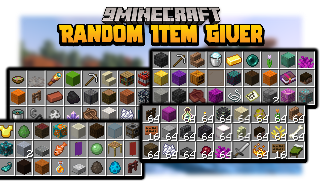 Random Item Giver Data Pack 1 19 2 1 19 1 Seeds General Minecraft