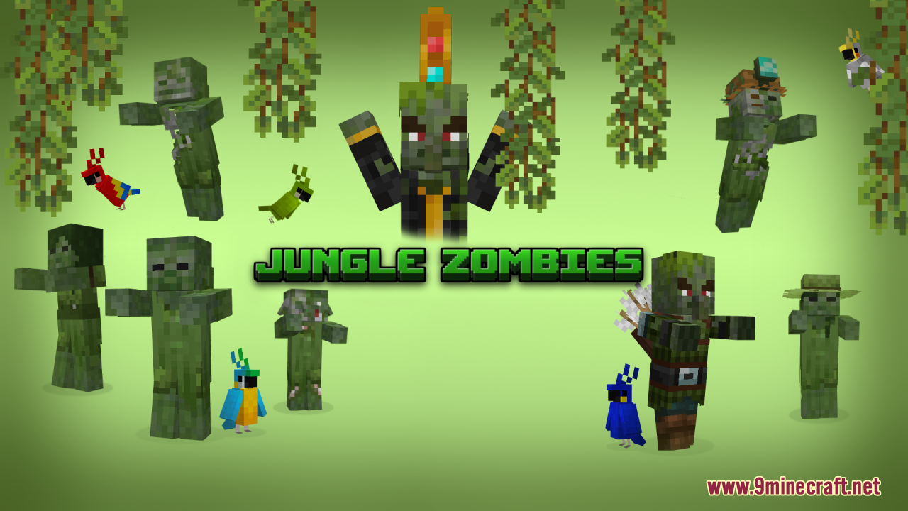 Better Zombies Resource Pack 1192 119 Texture Pack Mc Modnet