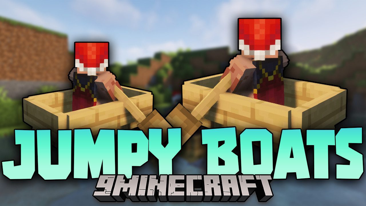 Jumpy Boats Mod (1.19.2, 1.18.2) - Small Jump on a Boat - Mc-Mod.Net