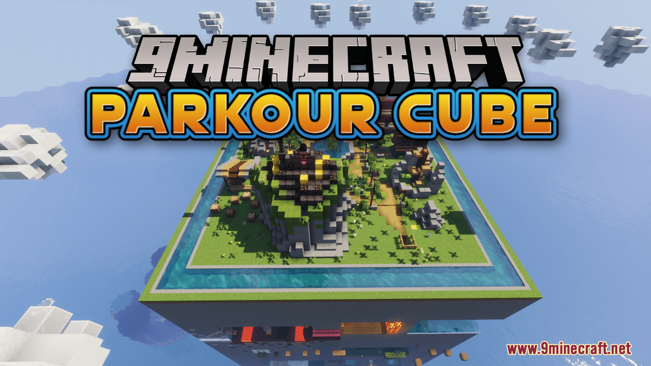 Parkour Cube Map 1 19 2 1 18 2 Jump Into A Cube Mc Mod Net