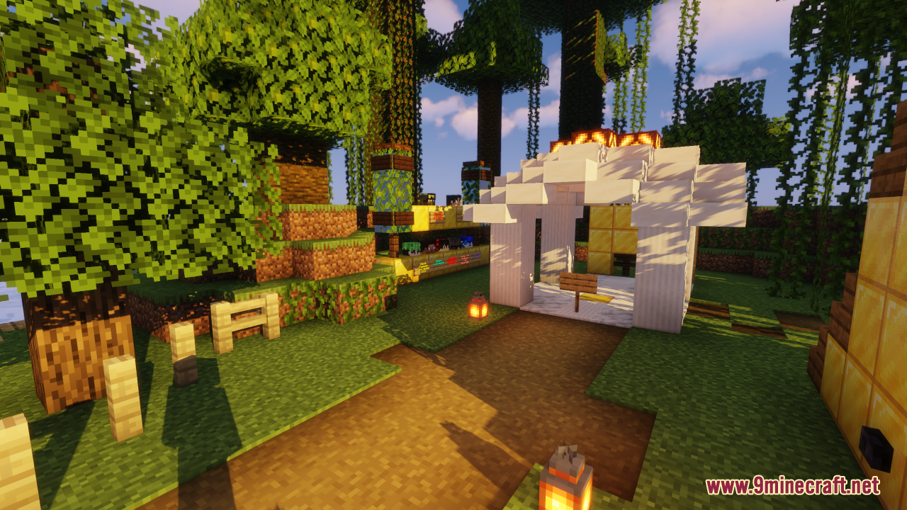 Parkour Cube Map 1 19 2 1 18 2 Jump Into A Cube Mc Mod Net