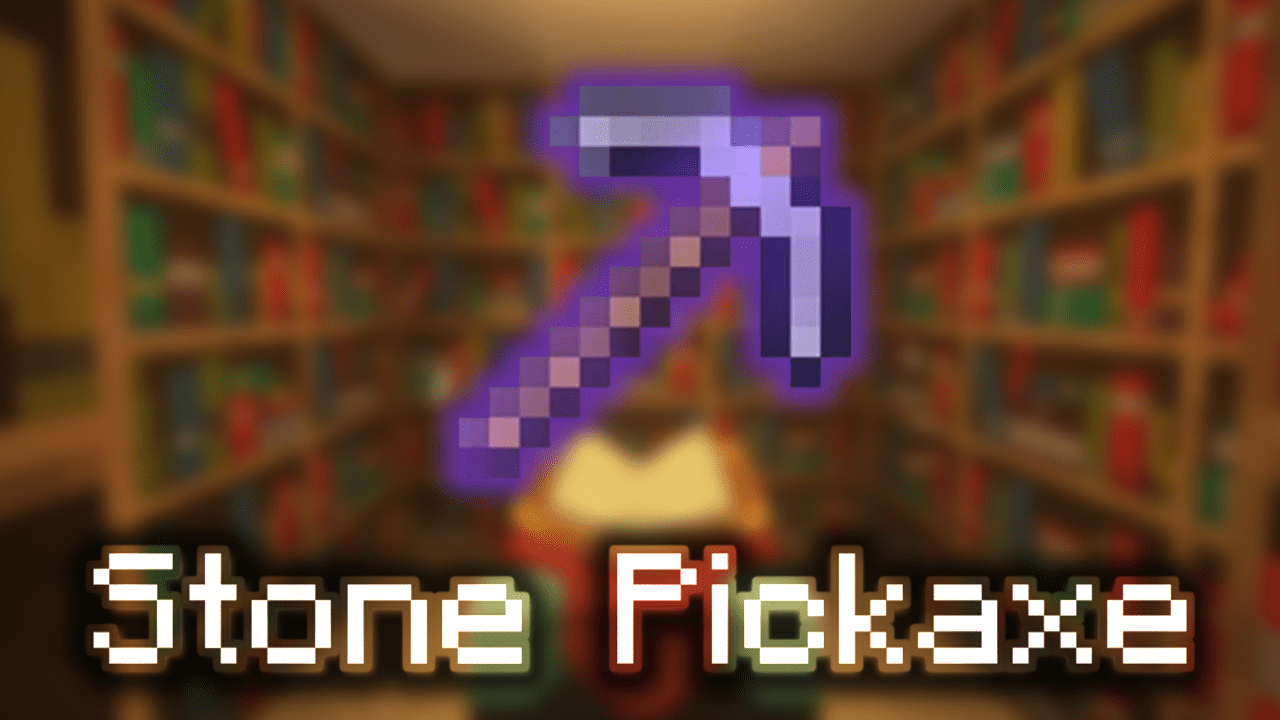 How To Make Stone Pickaxe In Minecraft
