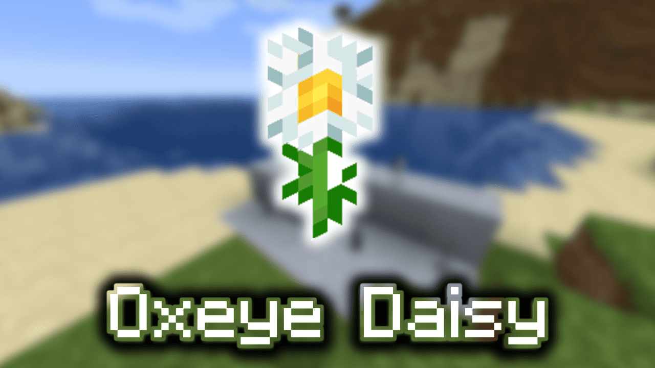 Oxeye Daisy Minecraft Banner