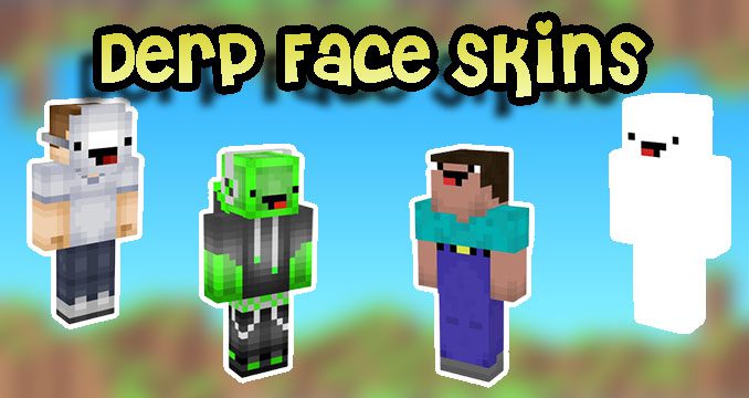 Minecraft Derp Face Skin