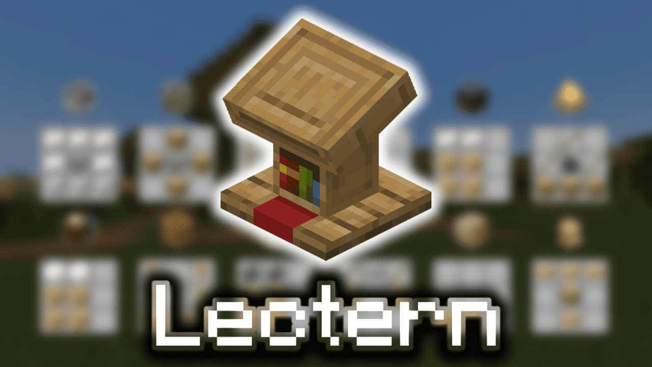 Lectern - Wiki Guide - 9Minecraft.Net