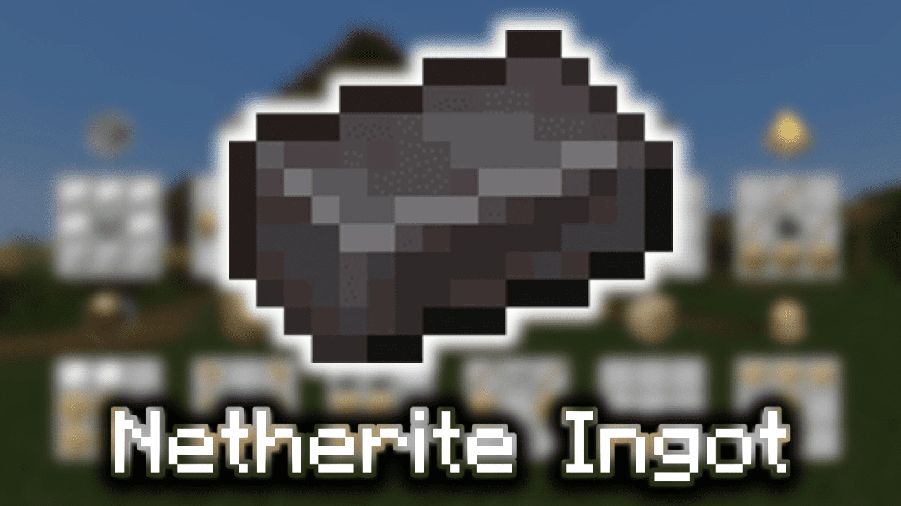 Netherite Ingot Wiki Guide 9minecraft Net