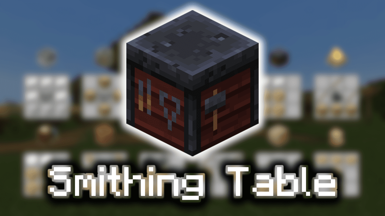 Smithing Table Wiki Guide 9Minecraft Net