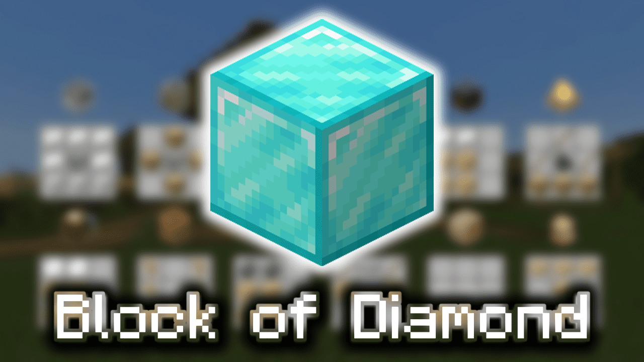 Block of Diamond - Wiki Guide - 9Minecraft.Net Block of Diamond - Wiki Guide - 9Minecraft.Net