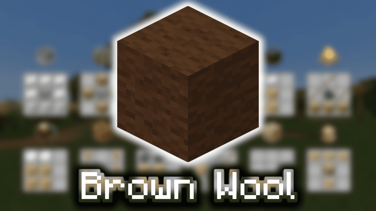 Minecraft Wool Block