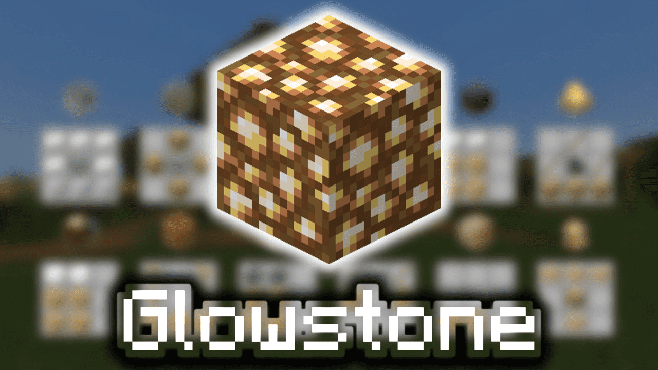 Large Scale Minecraft Printable Glowstone Block Minec