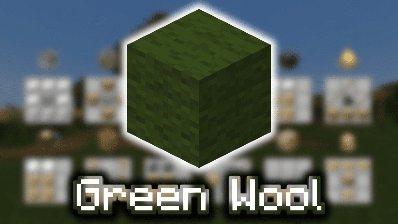 Minecraft Wool Block
