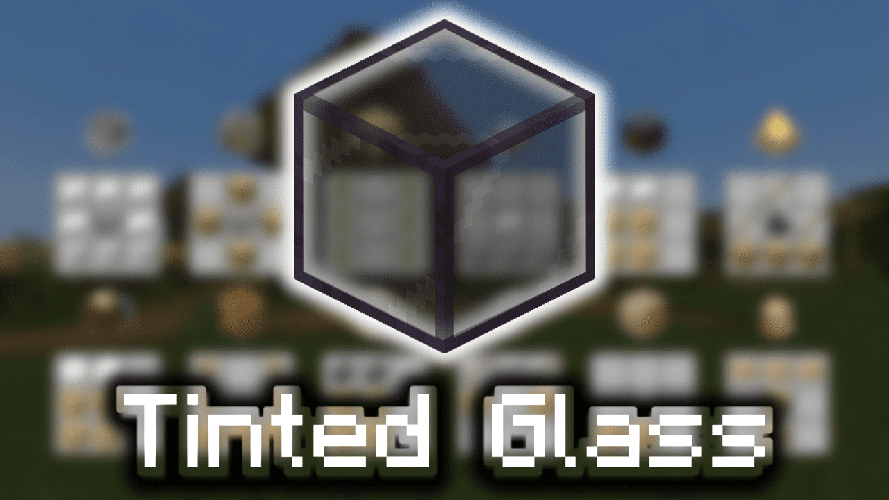 Tinted Glass Wiki Guide 9minecraftnet