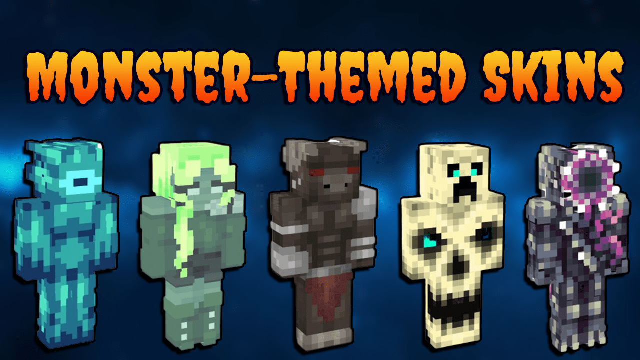 The Coolest Minecraft Monster Themed Skins In 2023 9minecraft Net