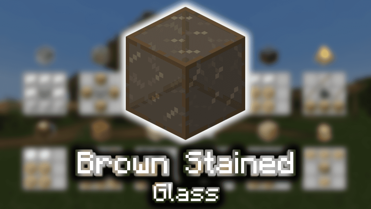 Stained Glass Minecraft Recipe