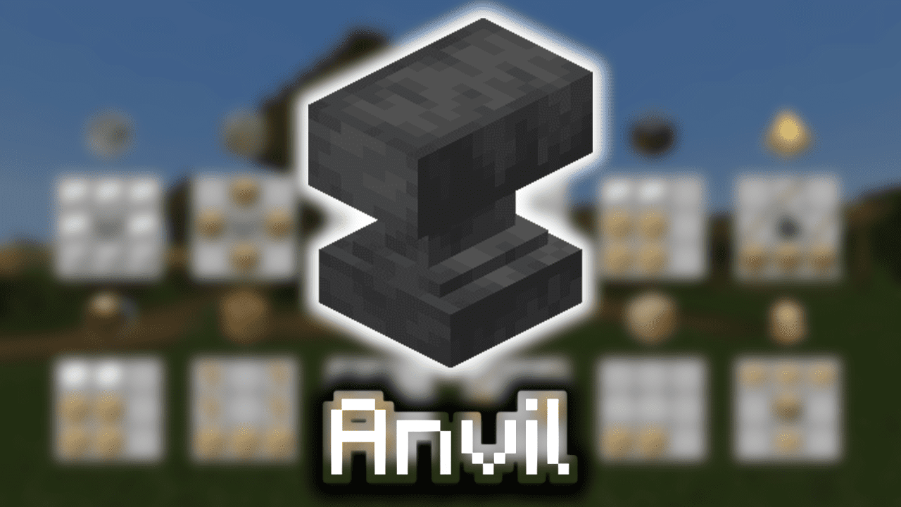 Anvil Minecraft Recipe