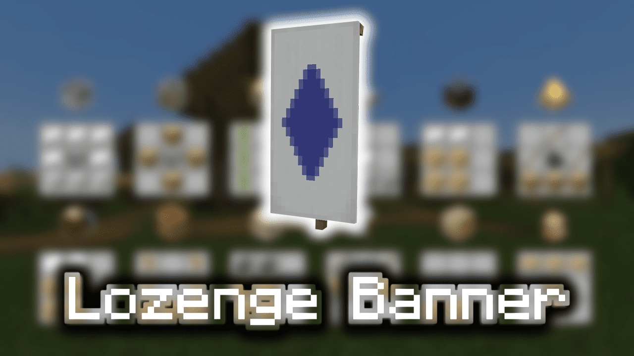 Lozenge Banner - Wiki Guide - 9Minecraft.Net