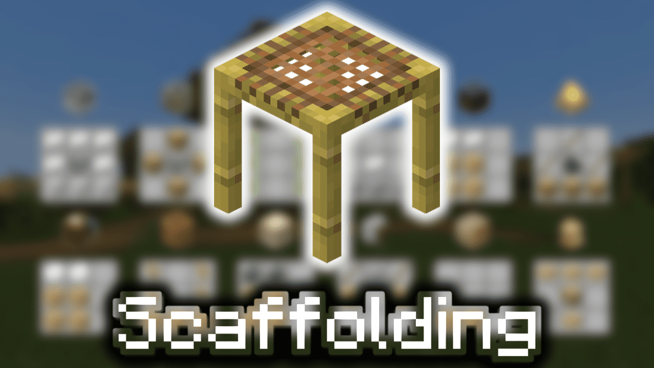 Scaffolding Official Minecraft Wiki