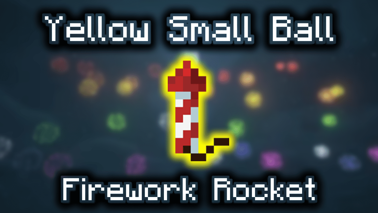 Minecraft Firework Ball