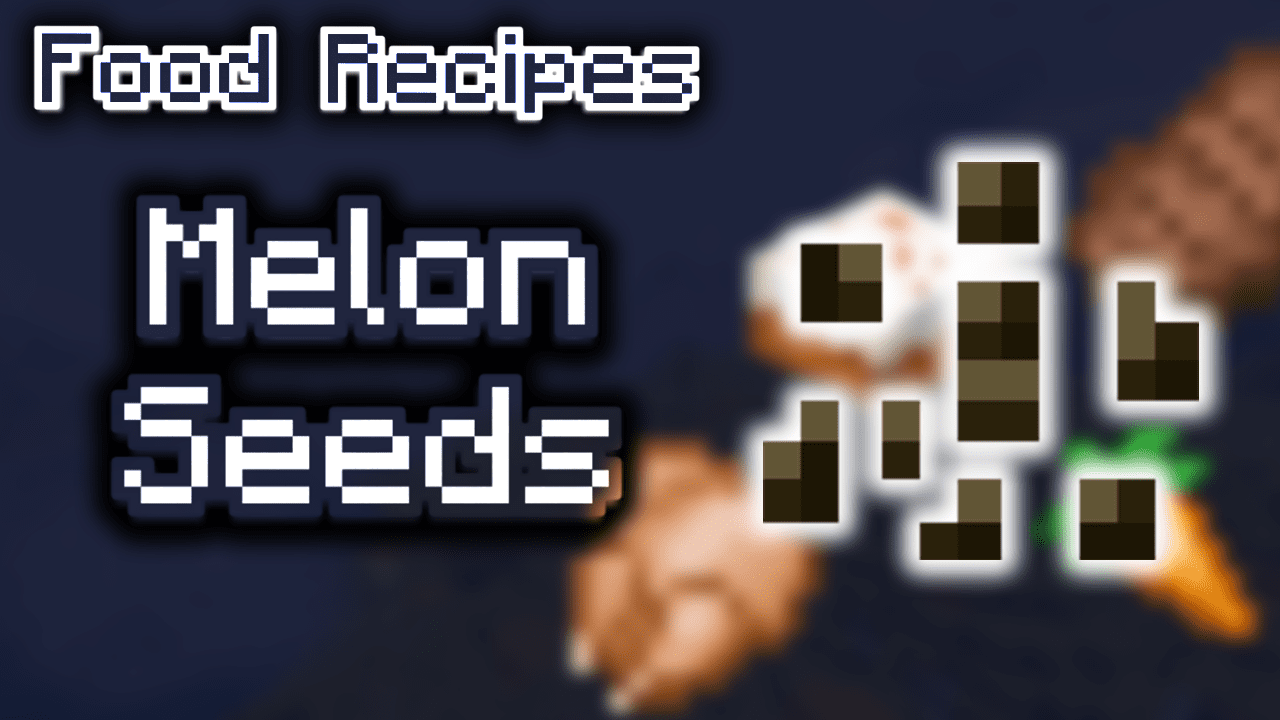 Mellon Minecraft Block Crafting Recipe