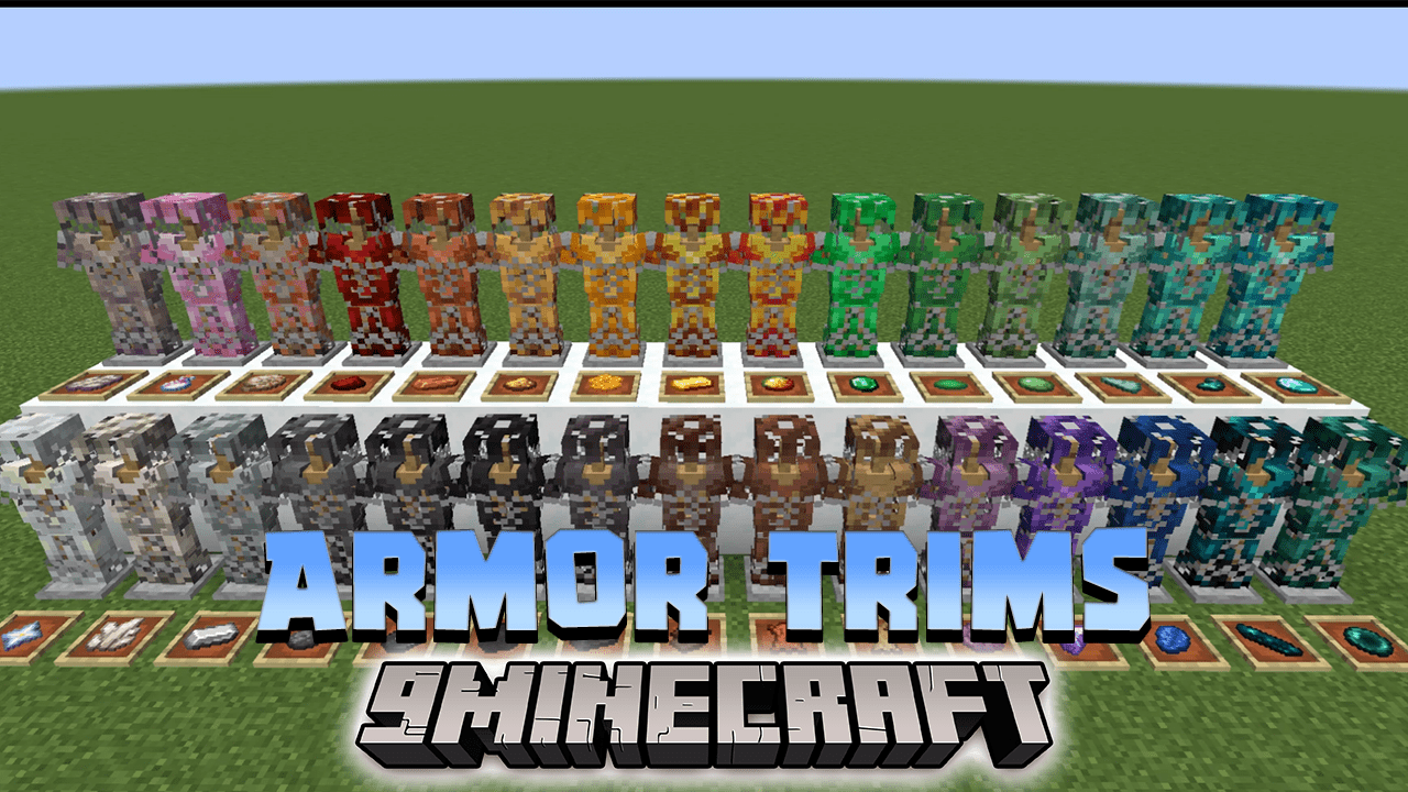 Armor Trims Plus Data Pack 1202 1194 Customize Your Armor In Style 9minecraftnet