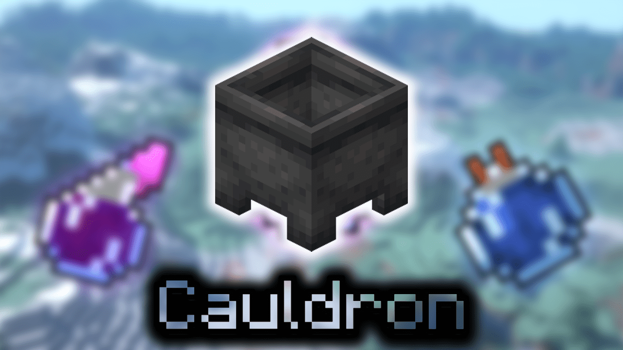 Cauldron Minecraft Pe How To Make A Cauldron In Minecraft: 13 Steps