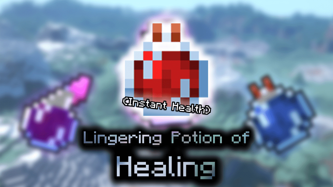 Minecraft Potion Of Healing