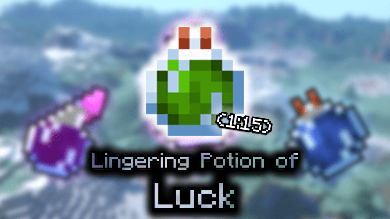 How To Make Lingering Potion Of Luck In Minecraft - Infoupdate.org