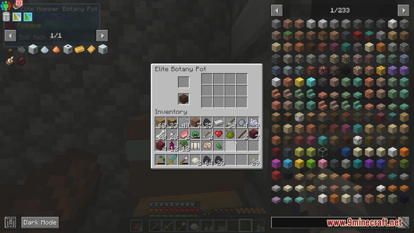Botany Pots Tiers Mod 1201 1193 Better Botany Pots 9minecraftnet