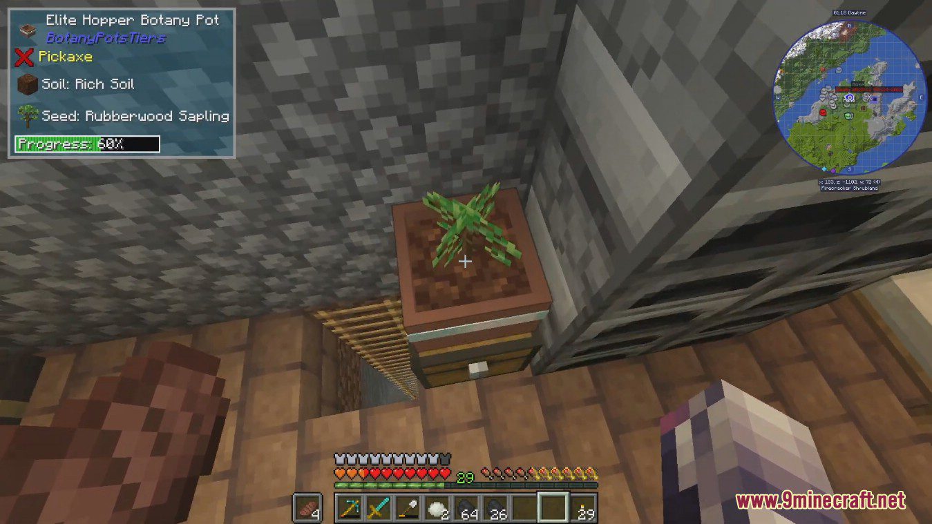 Botany Pots Tiers Mod 1201 1193 Better Botany Pots 9minecraftnet
